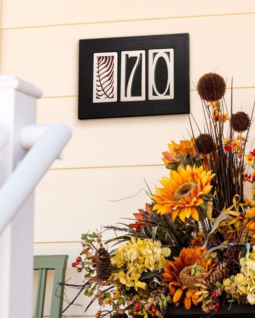 13 House Number Ideas for Better Curb Appeal - Trendey