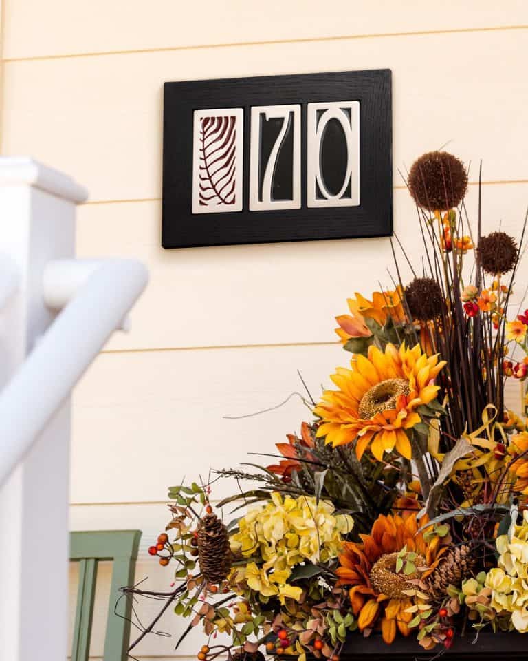 13 House Number Ideas for Better Curb Appeal - Trendey