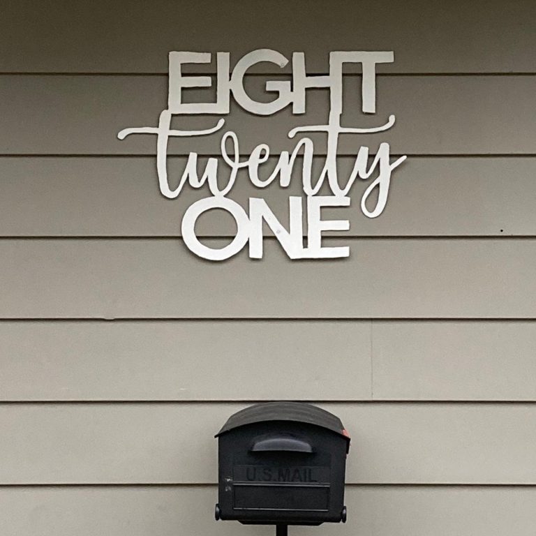 13 House Number Ideas for Better Curb Appeal - Trendey