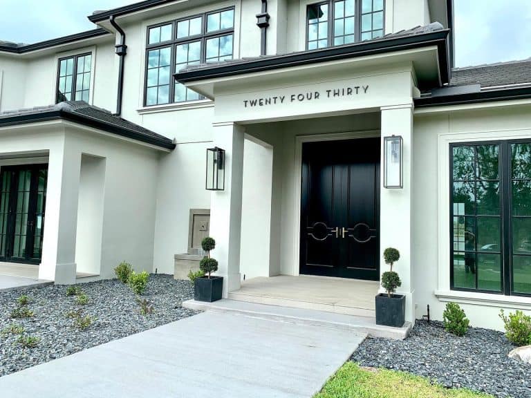 13 House Number Ideas for Better Curb Appeal - Trendey