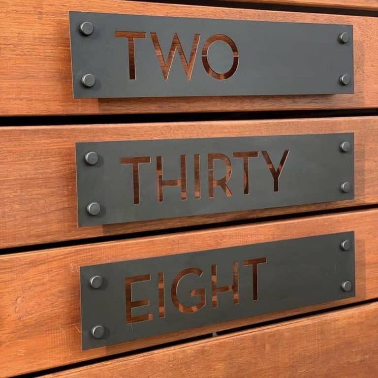 13 House Number Ideas for Better Curb Appeal - Trendey