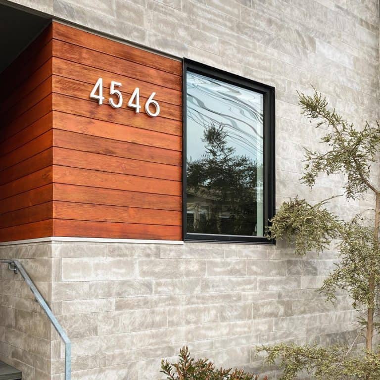 13 House Number Ideas for Better Curb Appeal - Trendey