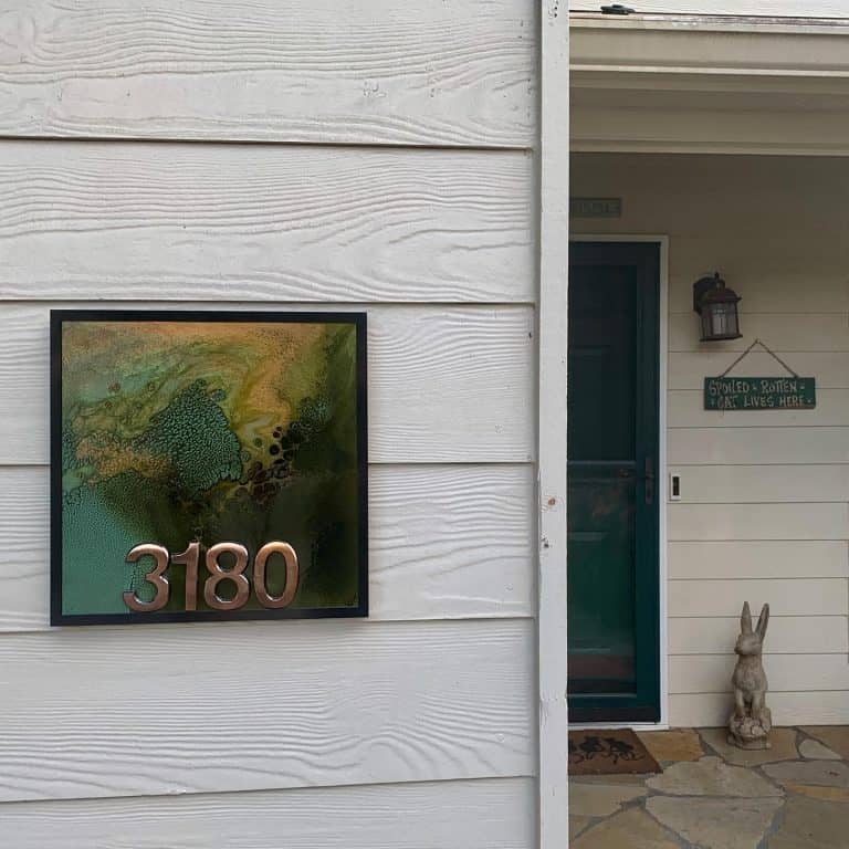 13 House Number Ideas for Better Curb Appeal - Trendey
