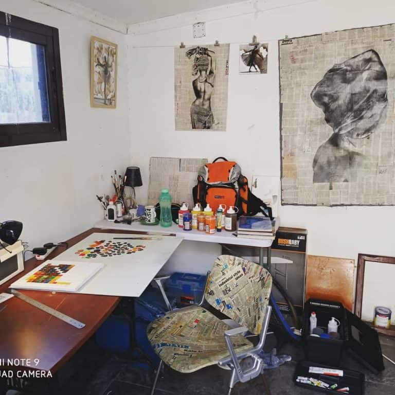 22 Inspiring and Creative Art Studio Ideas - Trendey