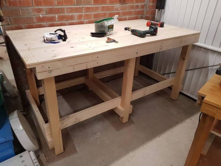 24 Workbench Ideas for Your Workspace - Trendey