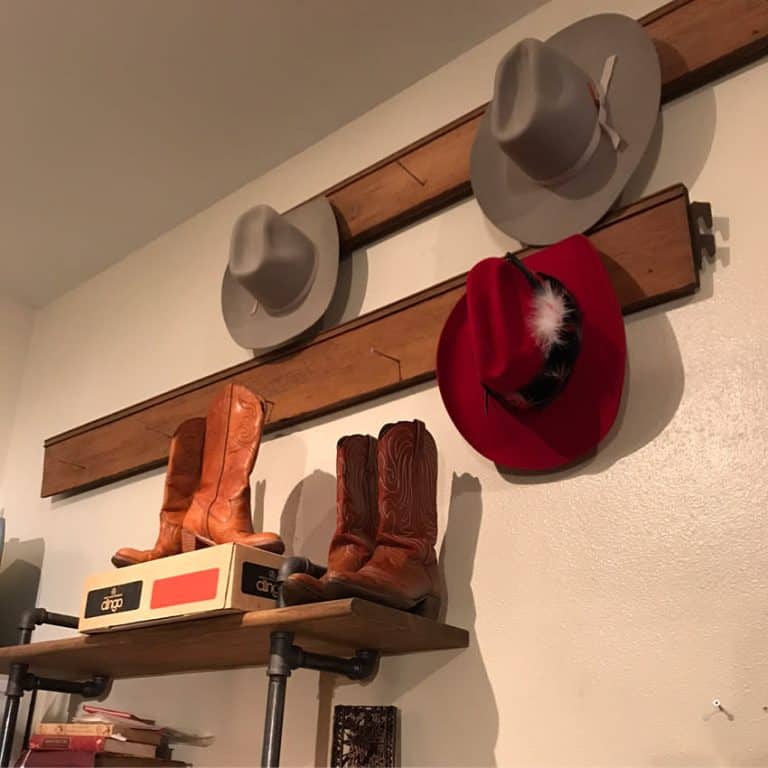16 Hat Rack Ideas for Better Hat Organization - Trendey
