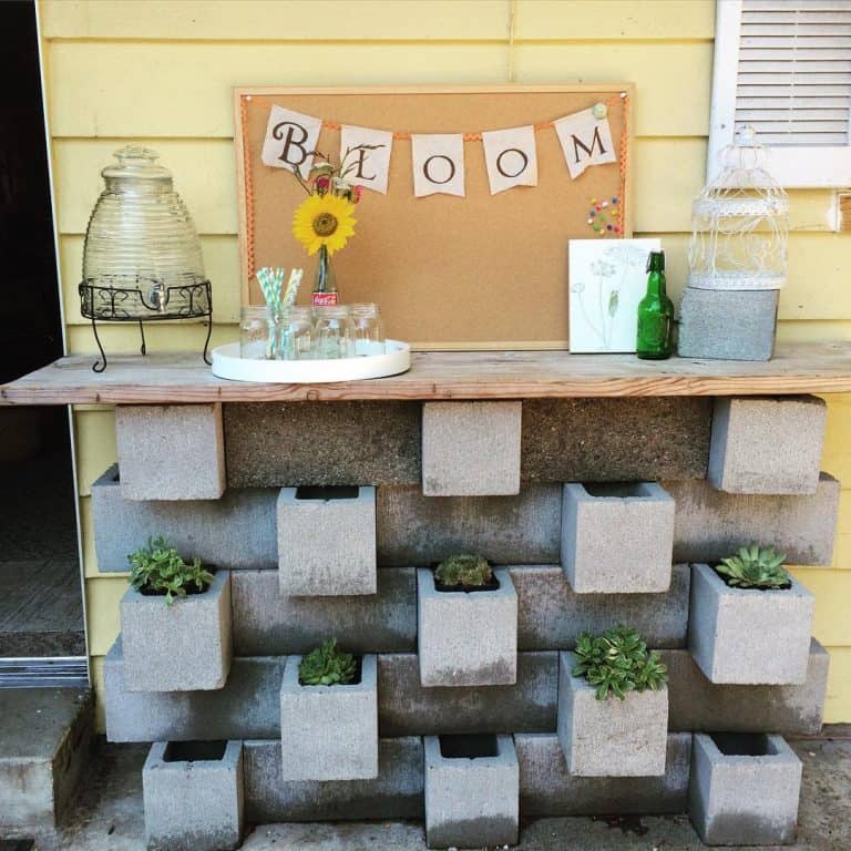 10 Creative Ways to Use Cinder Blocks in Your Home - Trendey