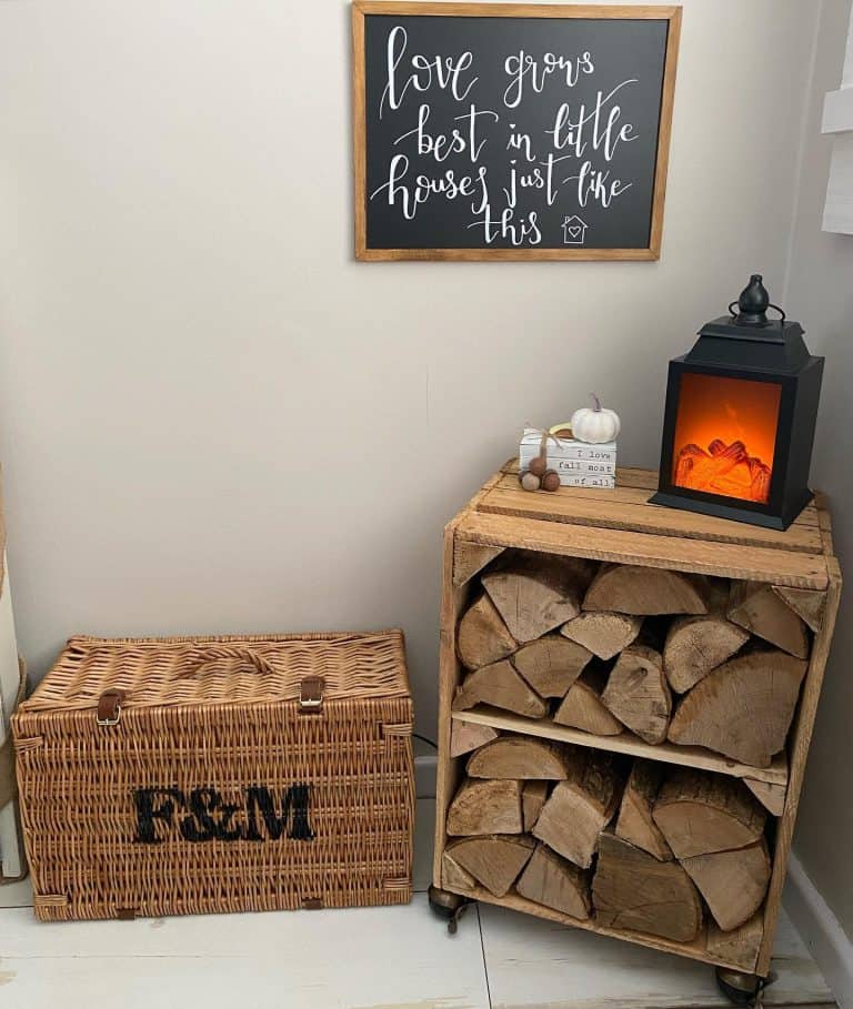 13 Firewood Storage Ideas (for Indoors and Outdoors)
