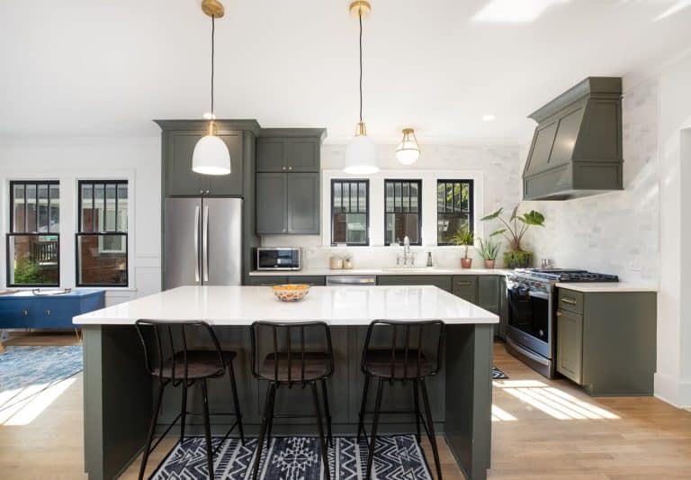 10 Kitchen Cabinet Color Ideas and Schemes - Trendey