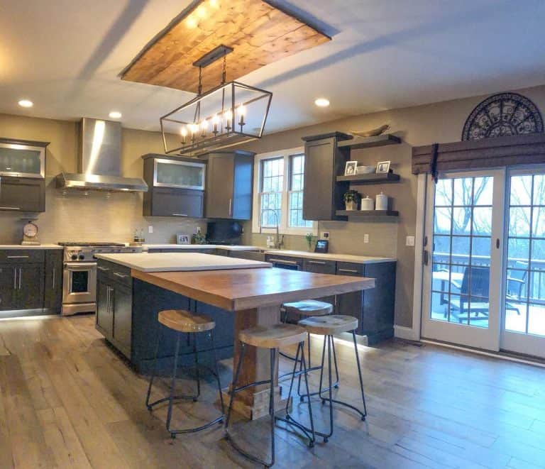 11 Kitchen Ceiling Ideas - Trendey