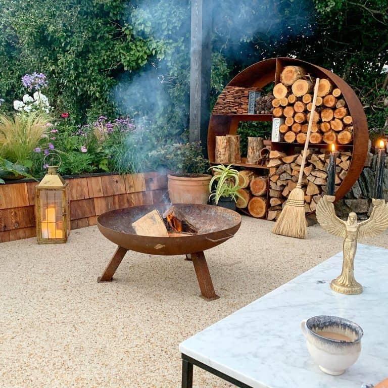 13 Firewood Storage Ideas (for Indoors and Outdoors)