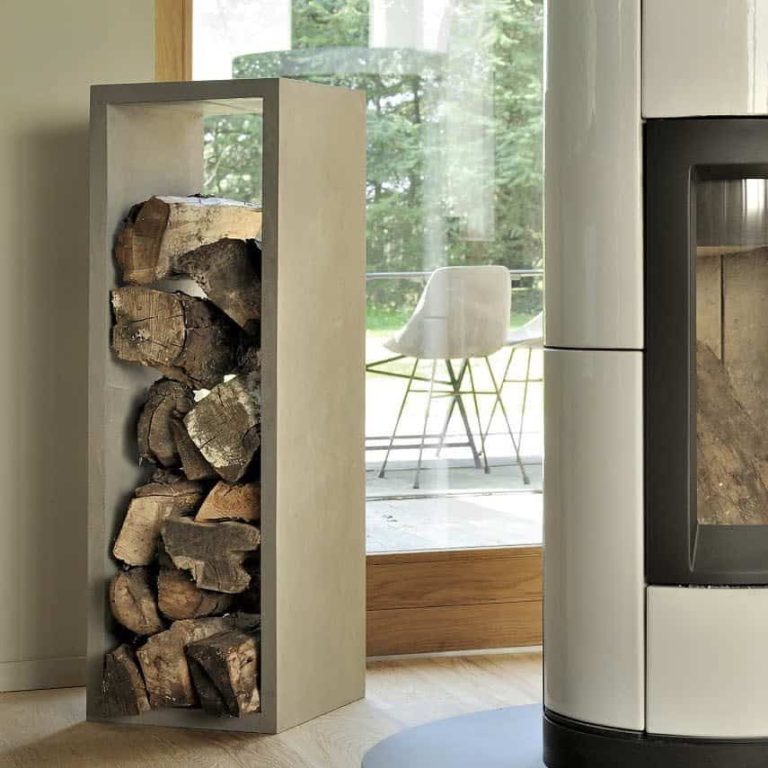 13 Firewood Storage Ideas (for Indoors and Outdoors)