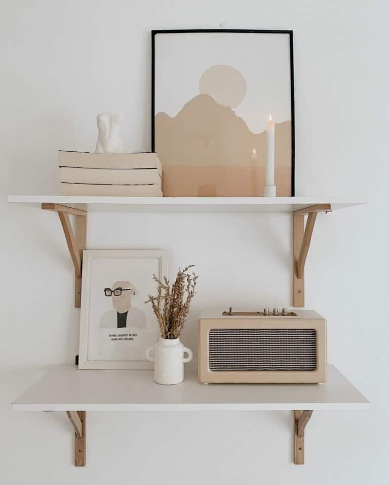 24 Creative Wall Shelf Ideas and Designs