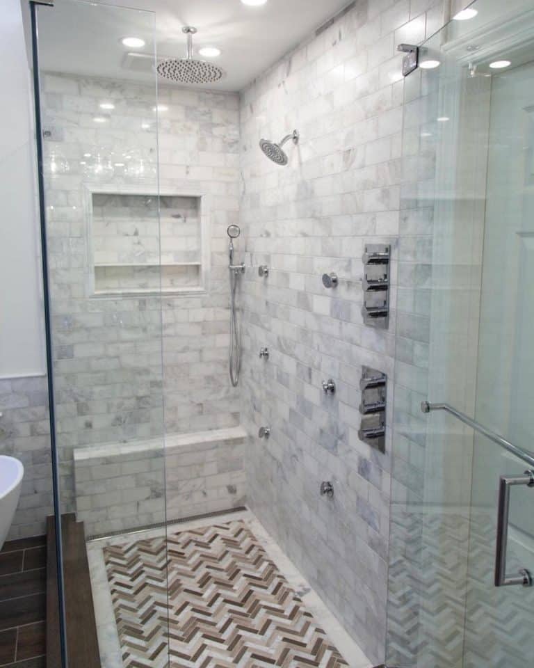 21 Shower Tile Design Ideas and Patterns for Your Bathroom