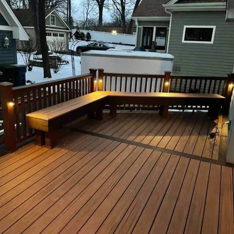 16 Deck Bench Ideas for Your Outdoor Seating - Trendey