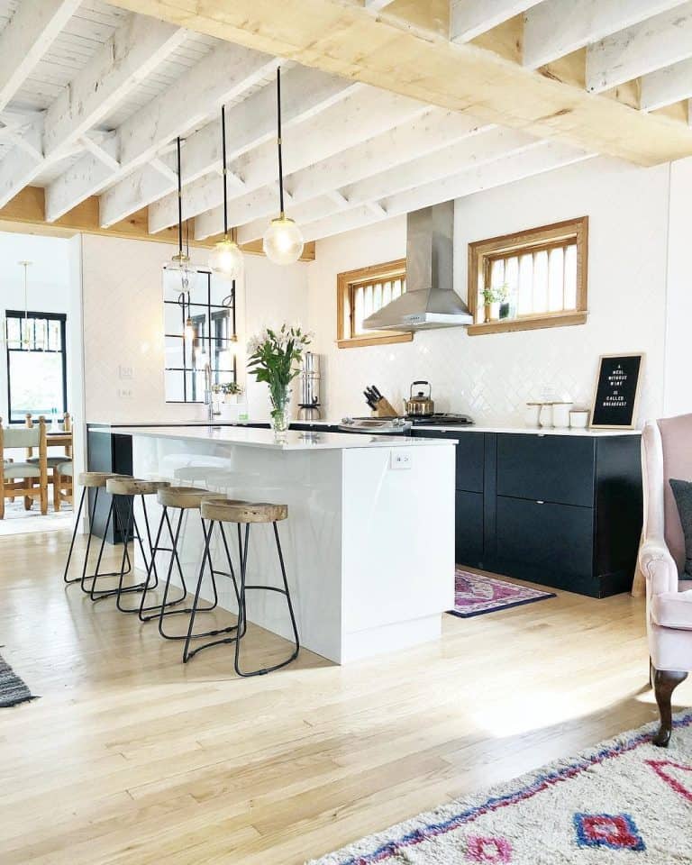 11 Kitchen Ceiling Ideas - Trendey